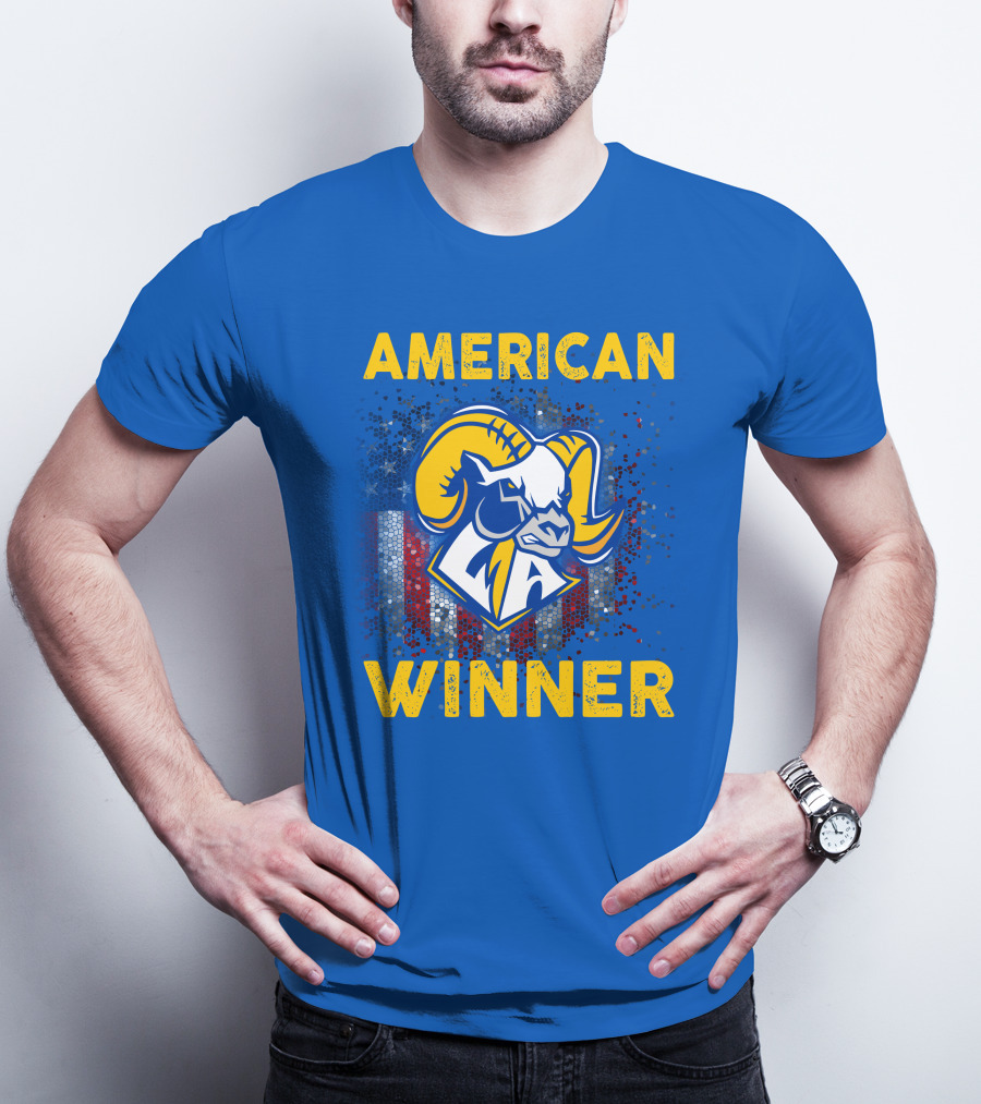 American Winner Los Angeles Rams Special Gift T-Shirt