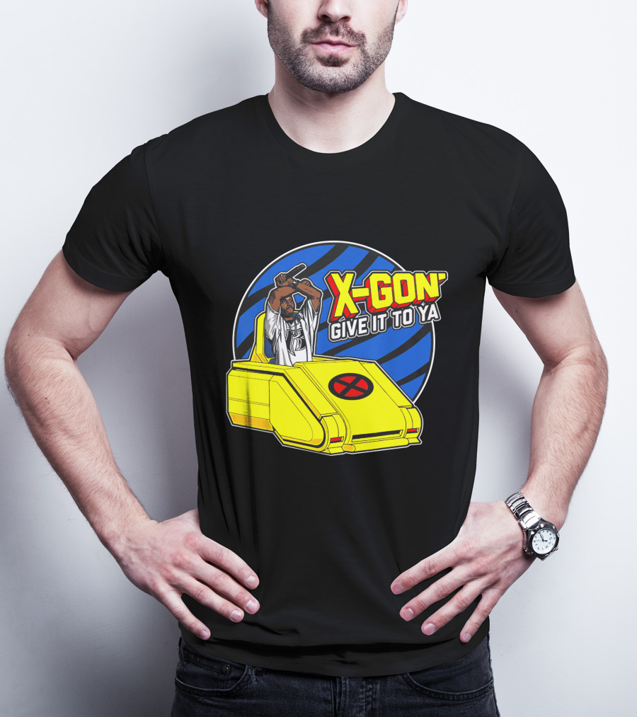 X Gon' Give It To Ya Professor X Inspired Yellow Hoverchair T-Shirt