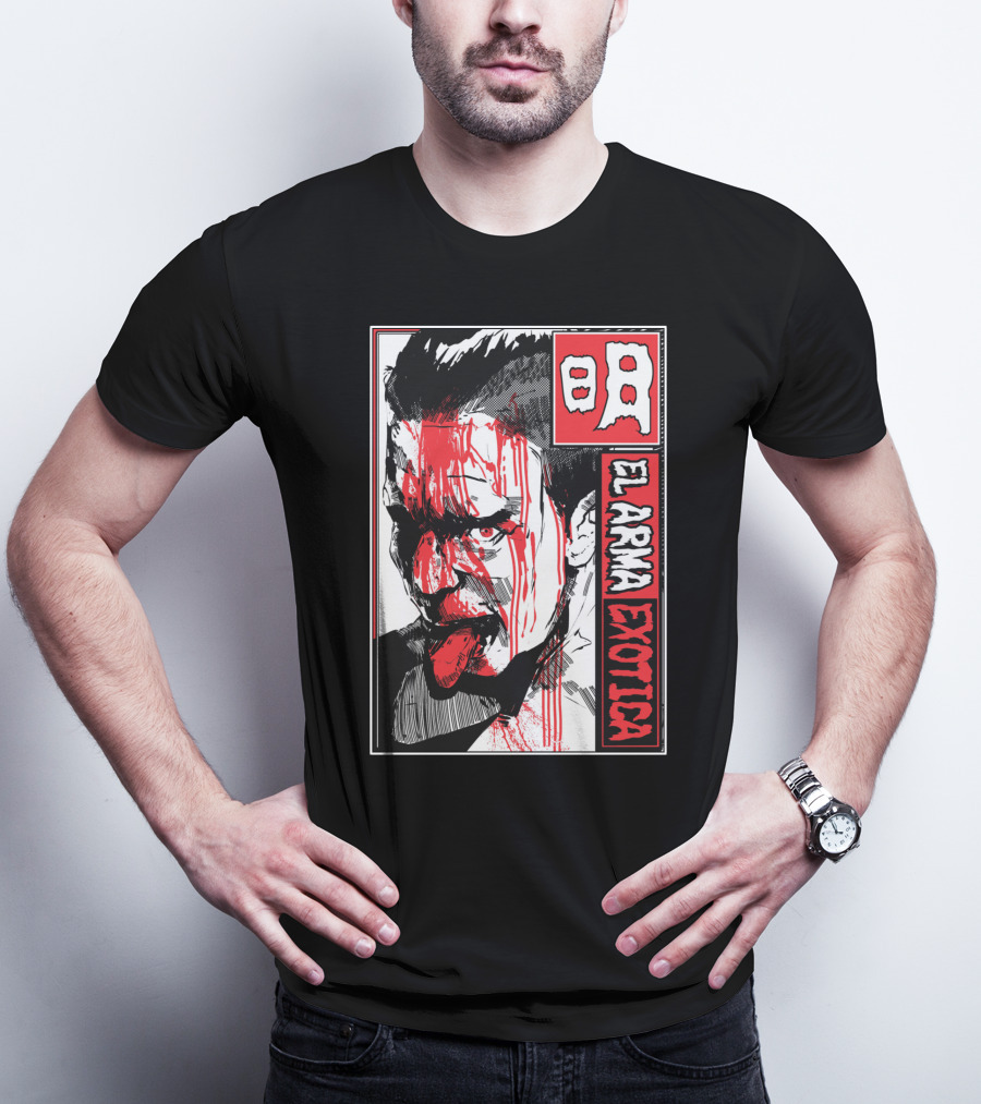 Blood-Soaked Akira El Arma Exotica Manga T-Shirt
