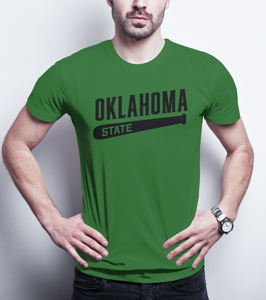 Oklahoma State Baseball Bat T-Shirt