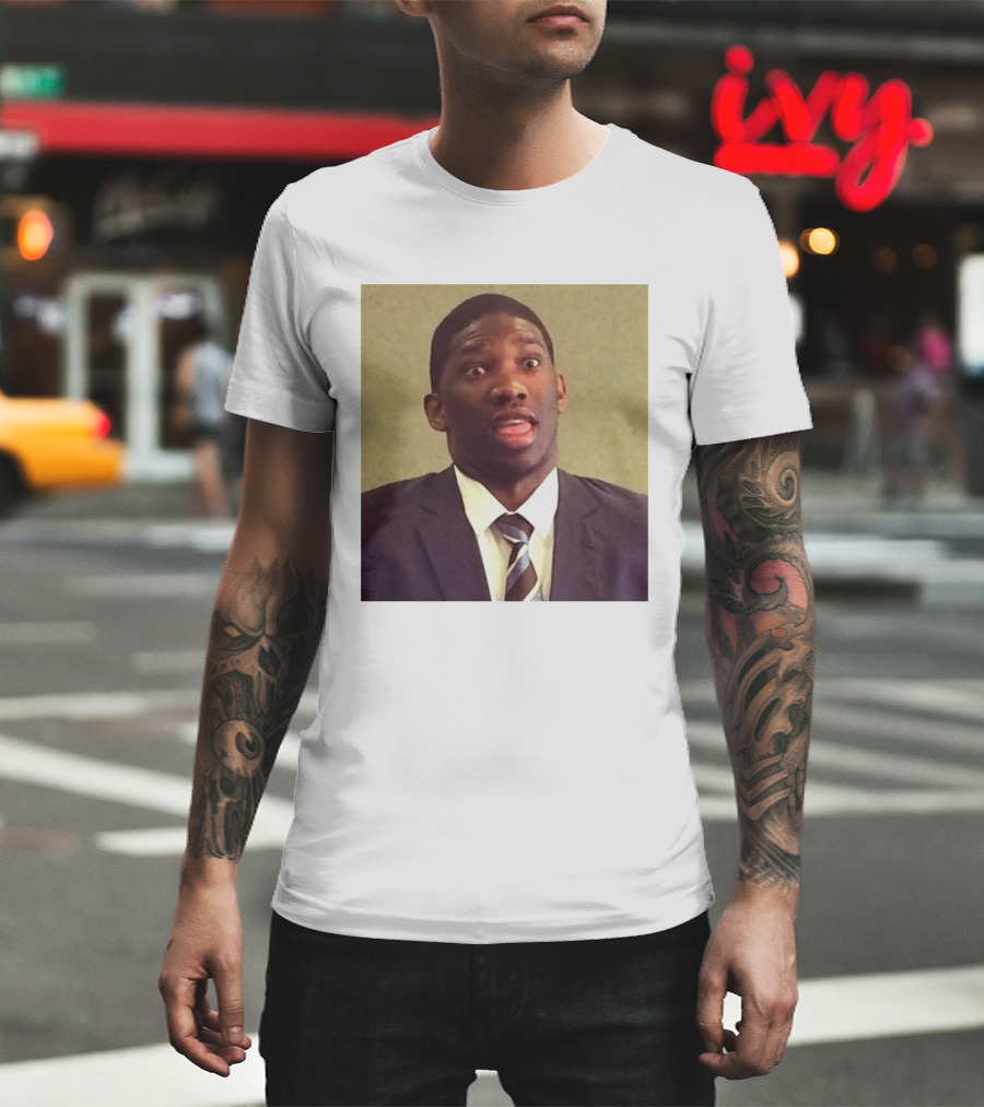 Joel Embiid Birthday Torchpro Merch Surprise Expression T-Shirt