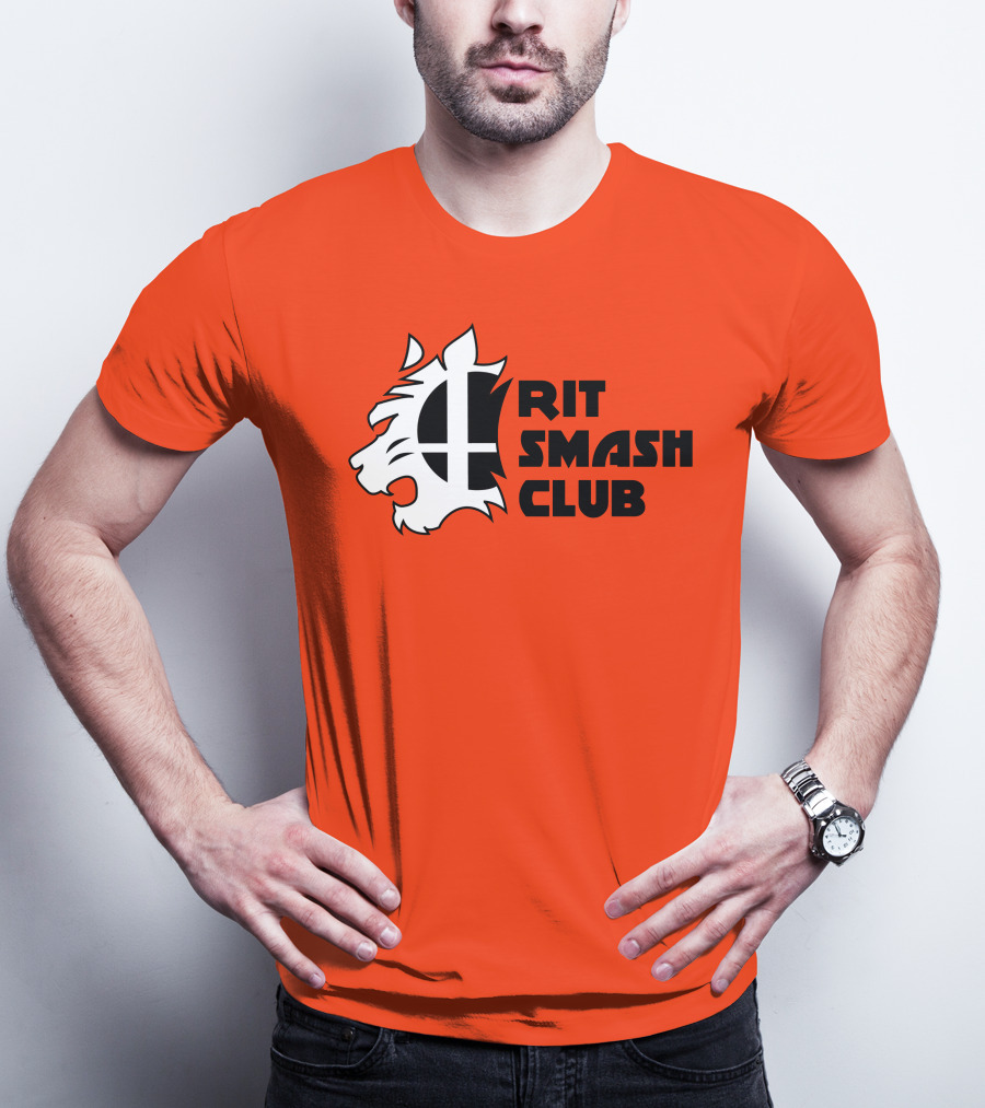 RIT Smash Club Super Smash Bros Tiger T-Shirt