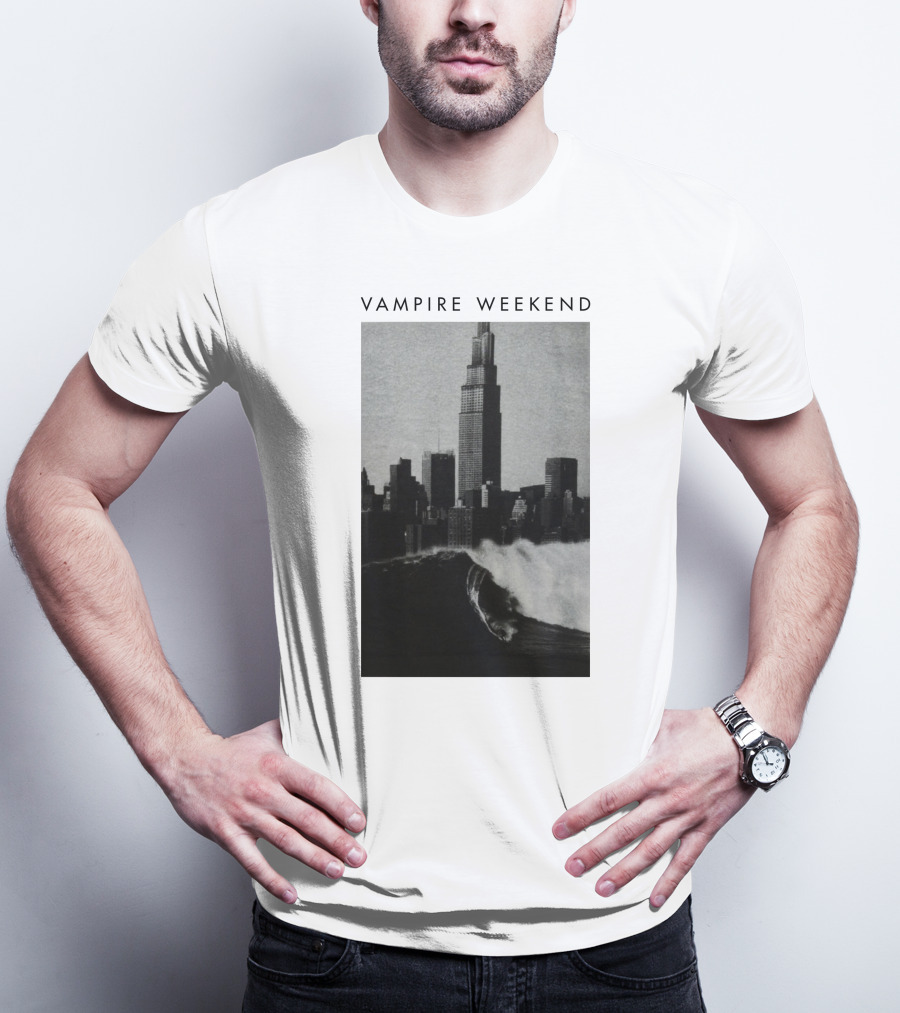 Vampire Weekend New York City Wave Tower T-Shirt