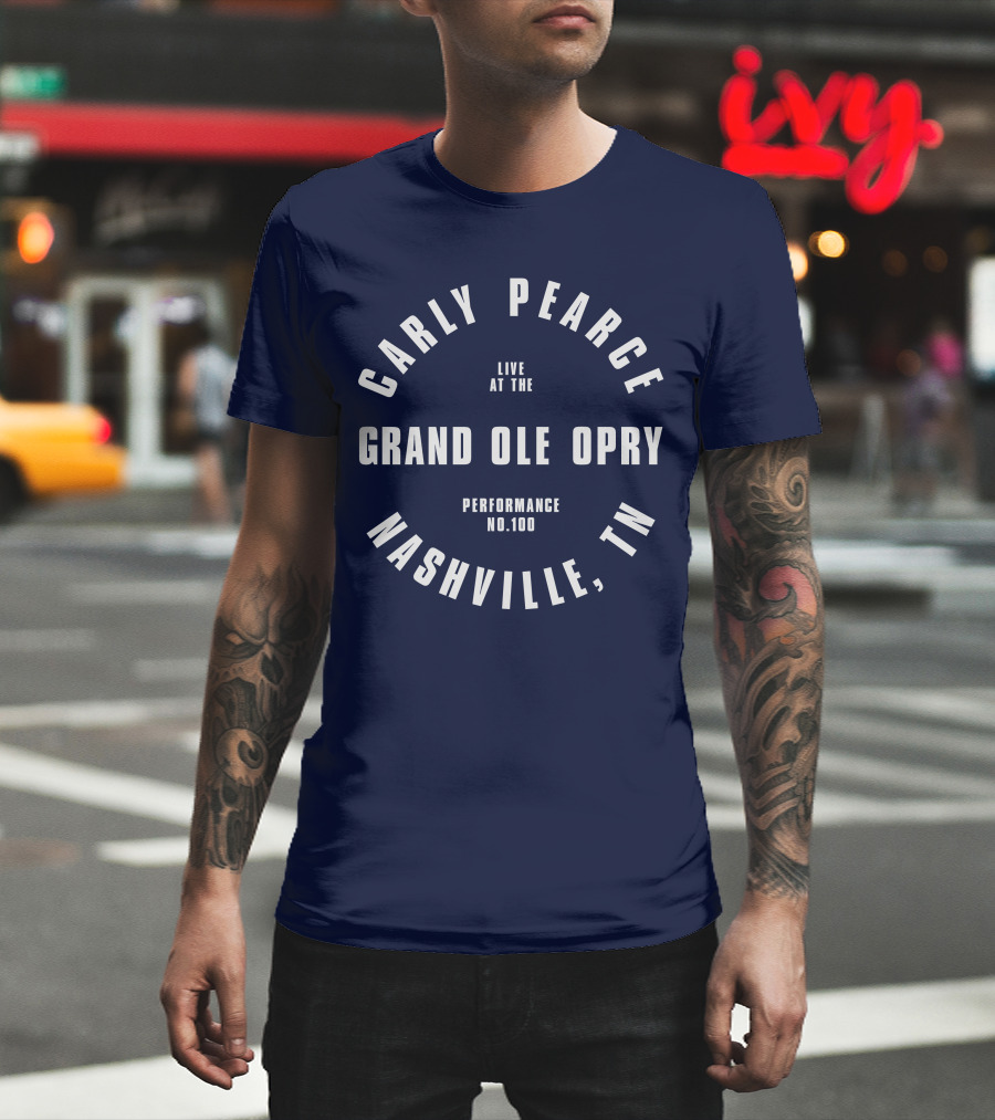 Carly Pearce Live At The Grand Ole Opry Performance No.100 Nashville, TN T-Shirt