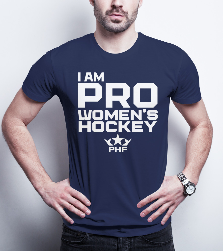 Arizona Coyotes I Am Pro Women's Hockey PHF T-Shirt