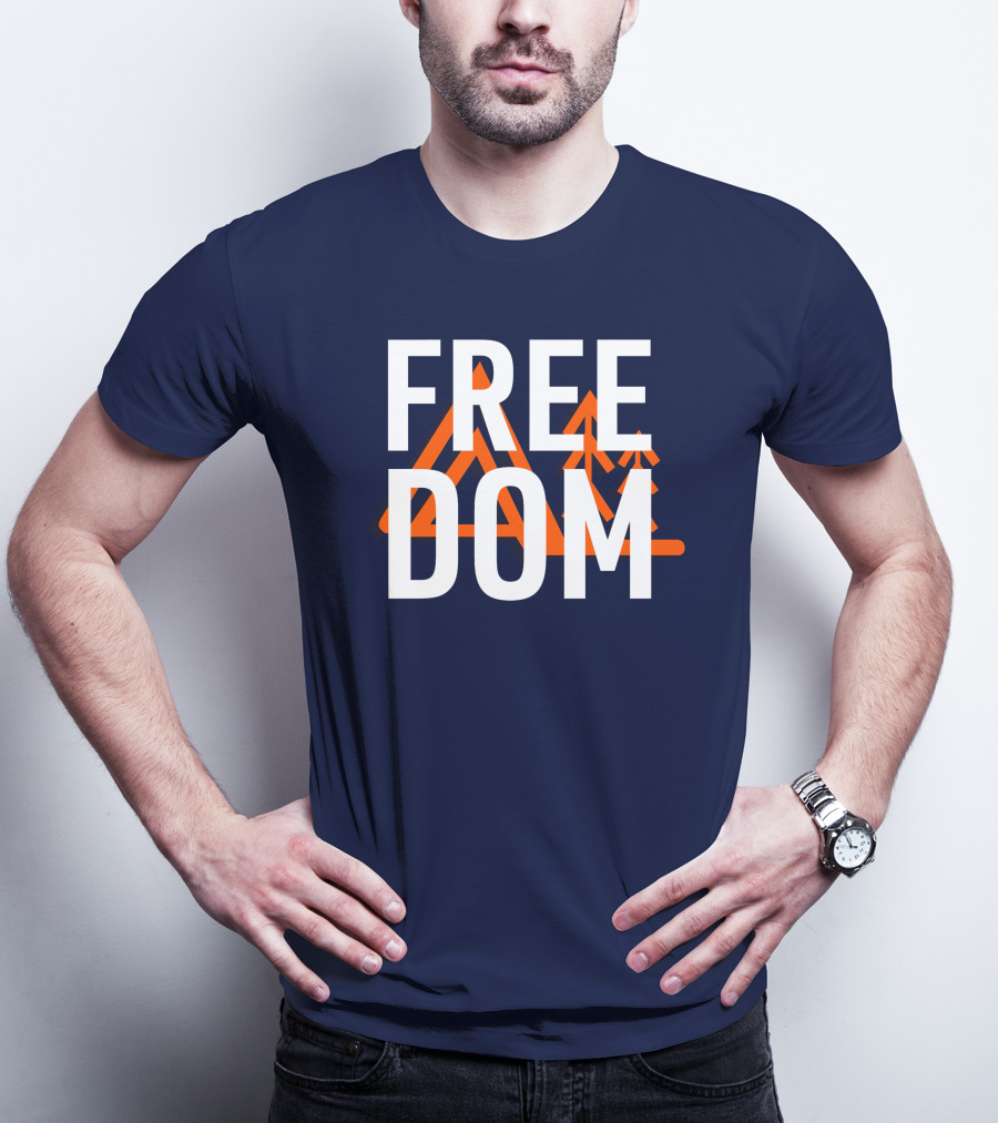 FREE DOM Mountains Adventure T-Shirt
