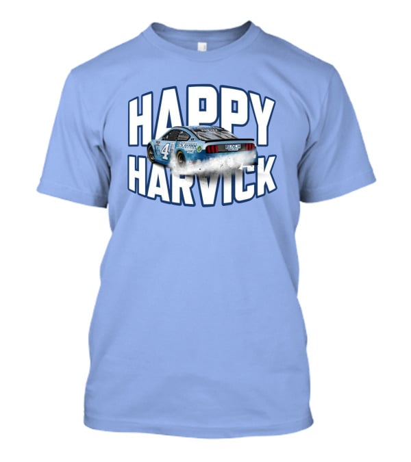 Busch Light Happy Harvick Racing Car Number 4 T-Shirt