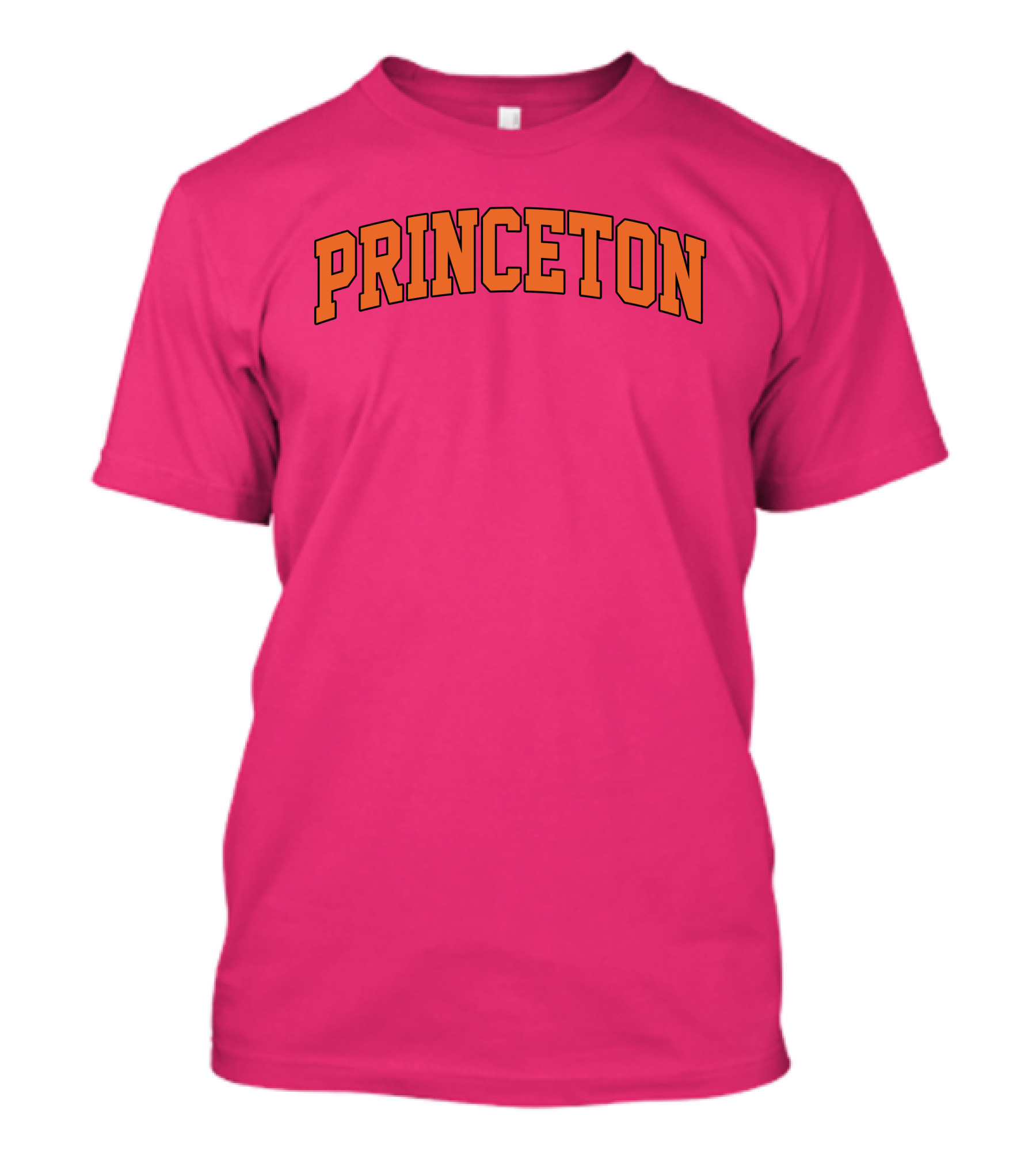 Fairly Odder Princeton Pink Arch Text T-Shirt