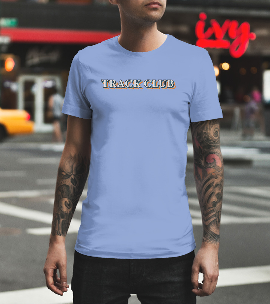 Nikki Hiltz Track Club Blue Bold Athletics T-Shirt