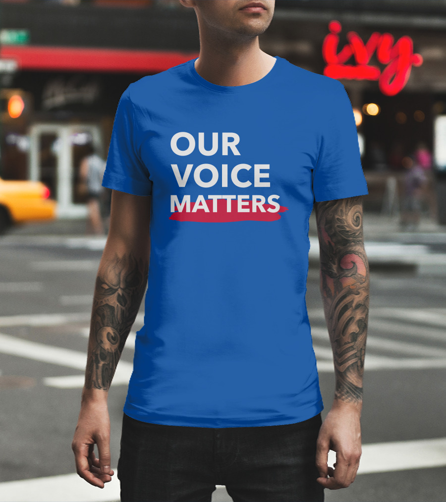 Governor Cuomo Our Voice Matters ABC7NY T-Shirt