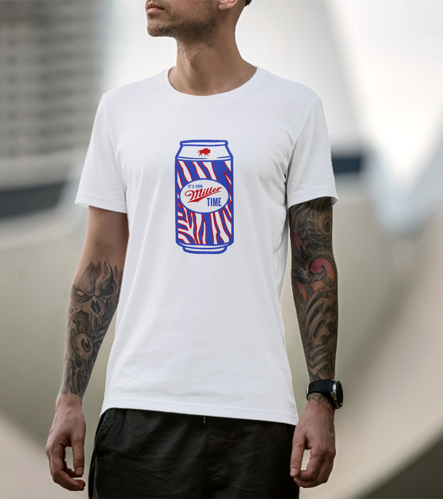 Buffalo Bills Mafia It's Von Miller Time Victory T-Shirt