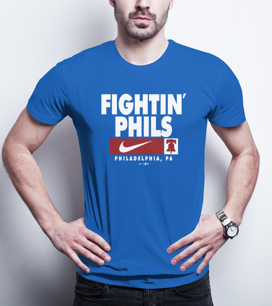 FIGHTIN' PHILS PHILADELPHIA PA LIBERTY BELL T-Shirt