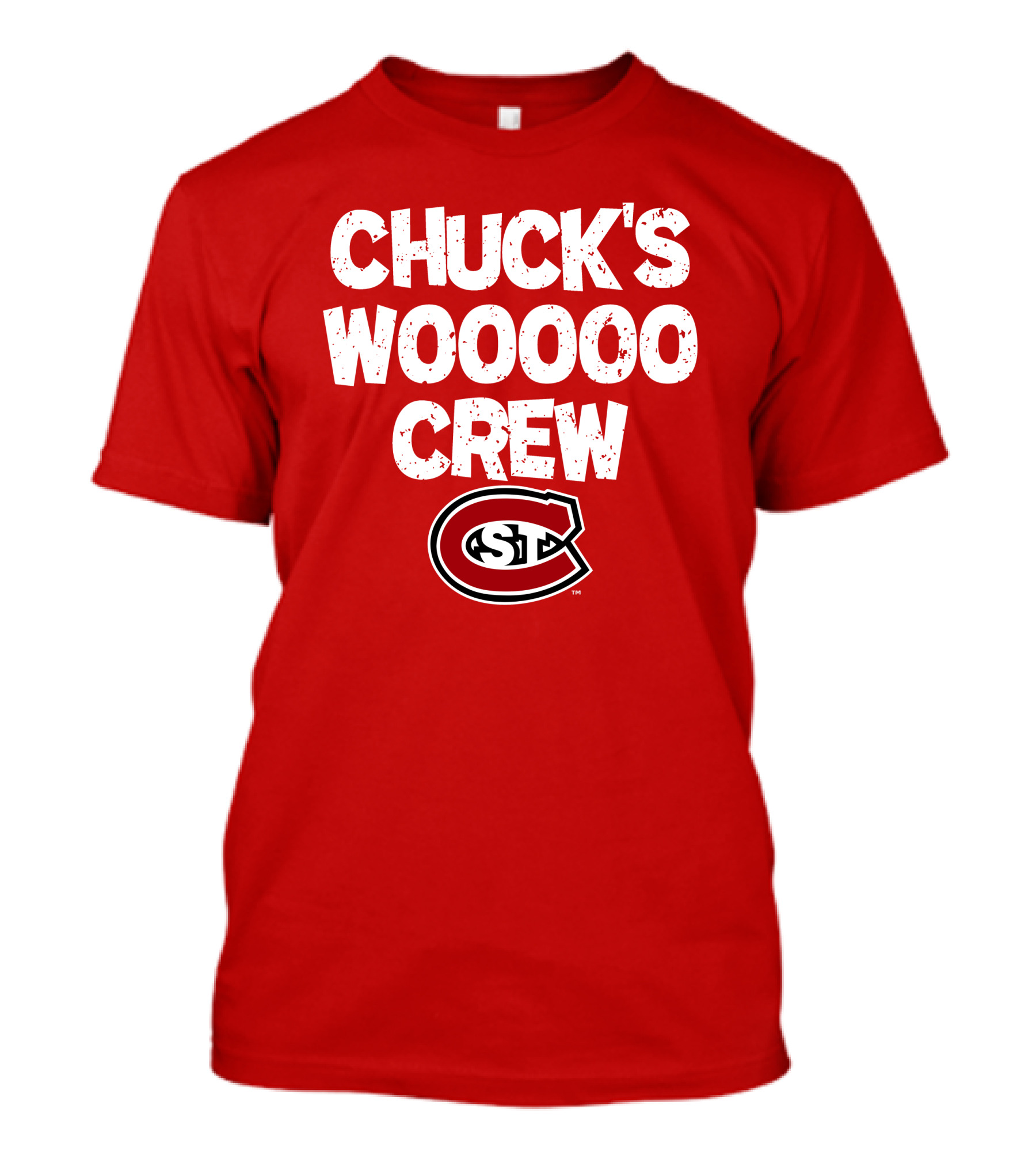 St. Cloud State Huskies Chuck's Wooooo Crew SCSU T-Shirt
