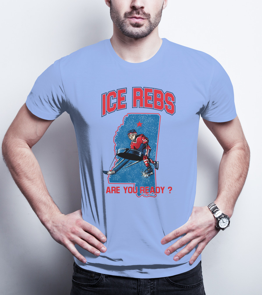 Ole Miss Ice Hockey Ice Rebs Are You Ready? T-Shirt
