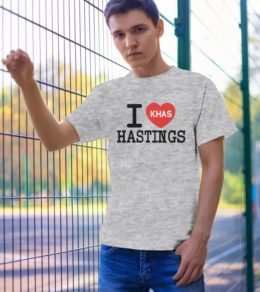 I Love Khas Hastings T-Shirt