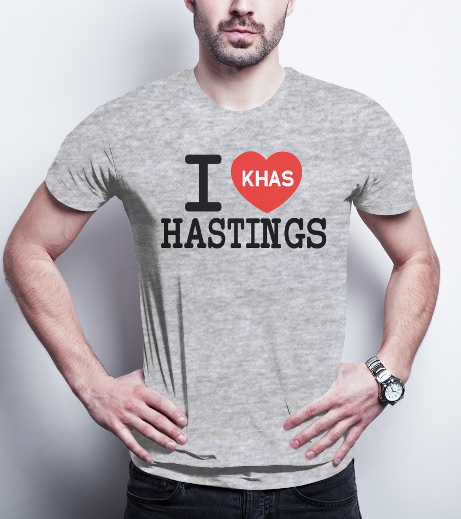 I Love Khas Hastings T-Shirt