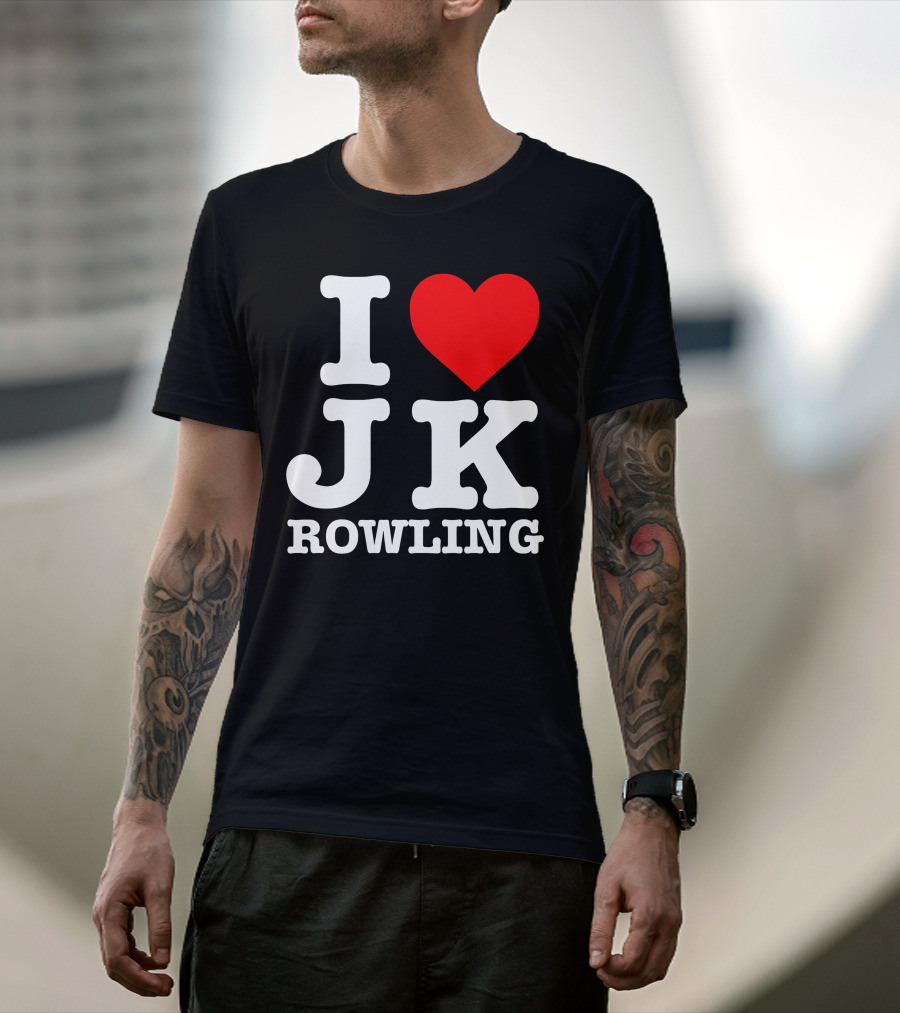 Punished Catboy Mete I Love JK Rowling Heart T-Shirt