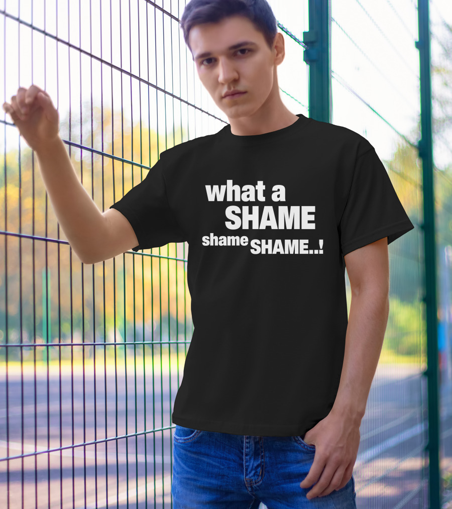 What A Shame Shame Shame Yungblud Merch T-Shirt