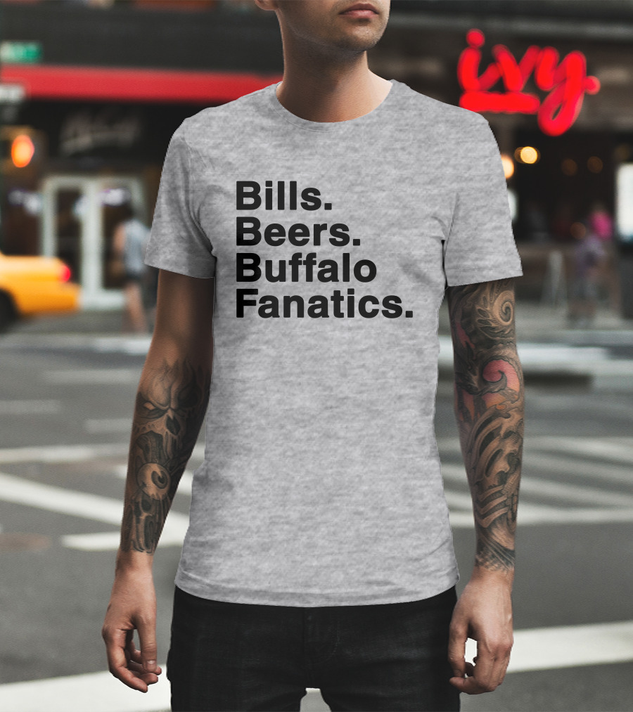 Bills Beers Buffalo Fanatics T-Shirt