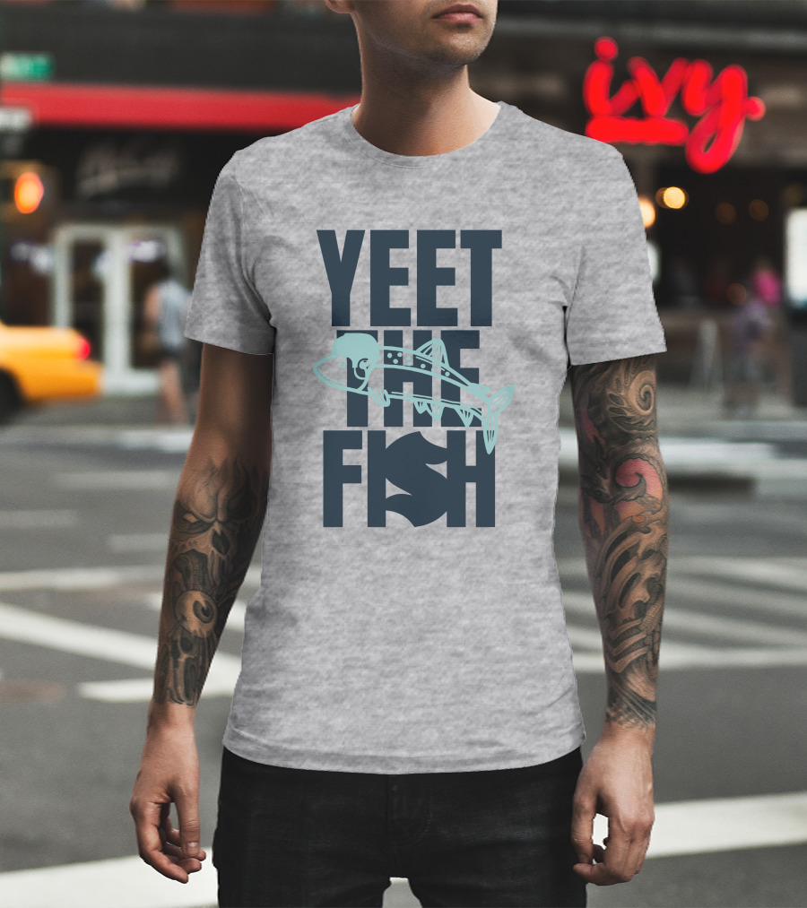 Seattle’s Best Kraken Podcast Yeet The Fish Release The Show T-Shirt