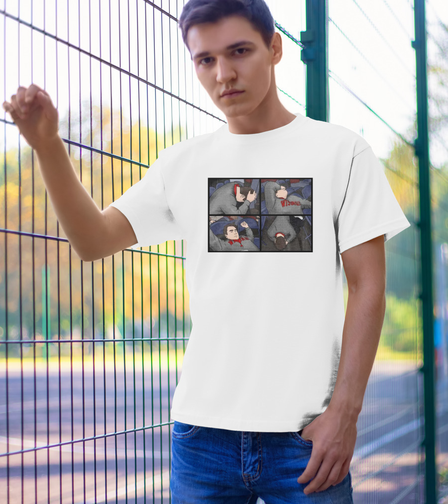 Pardon My Take Meltdown Hank Lockwood Comic Strip T-Shirt
