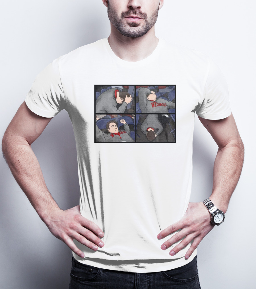 Pardon My Take Meltdown Hank Lockwood Comic Strip T-Shirt