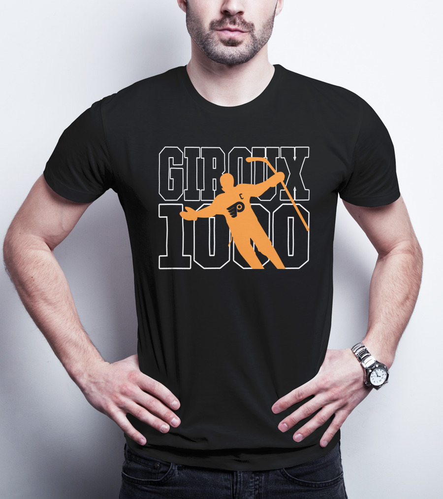 Giroux 1000 Philadelphia Flyers Hockey T-Shirt