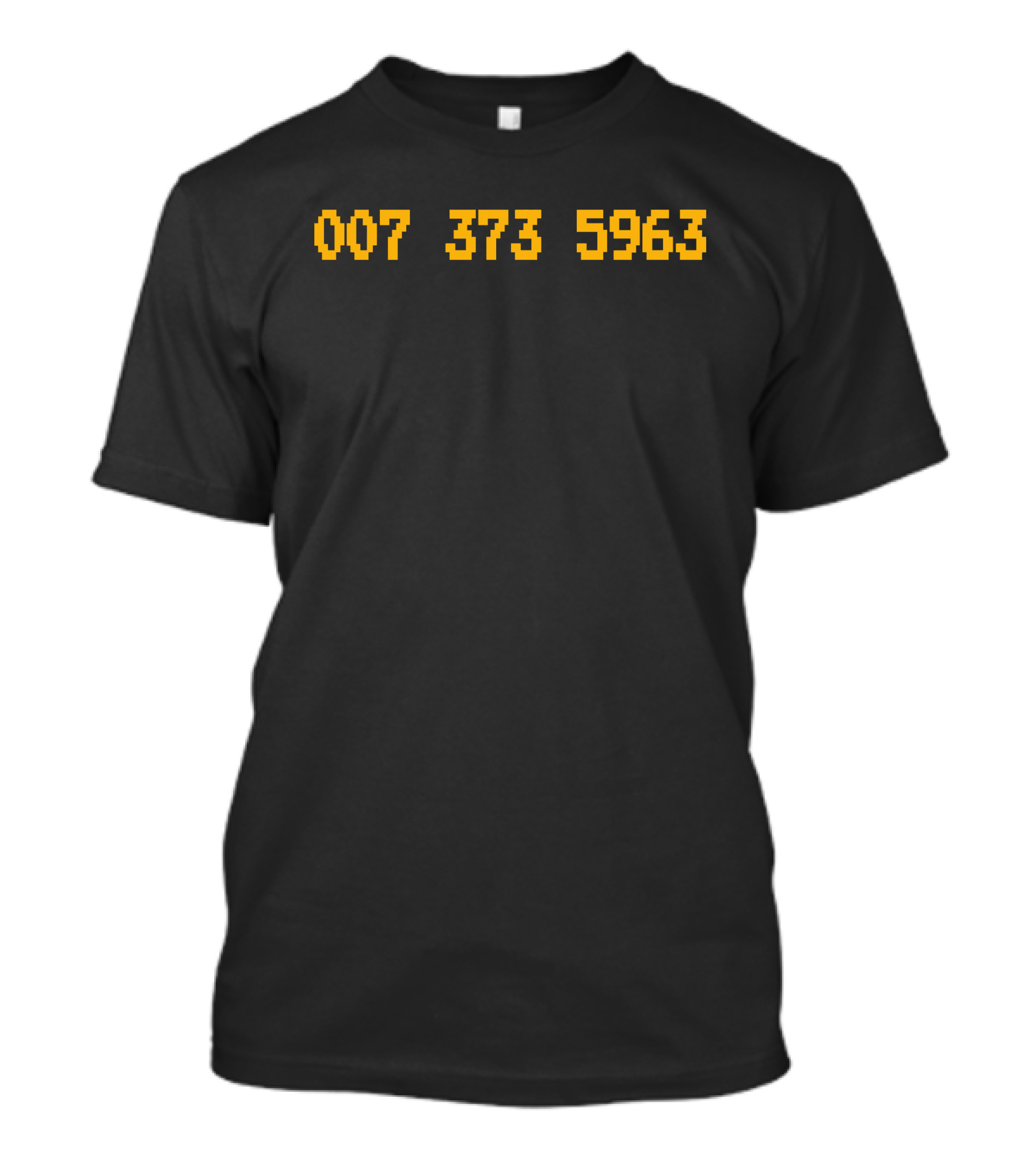 007 373 5963 Code Retro Gaming Reference T-Shirt