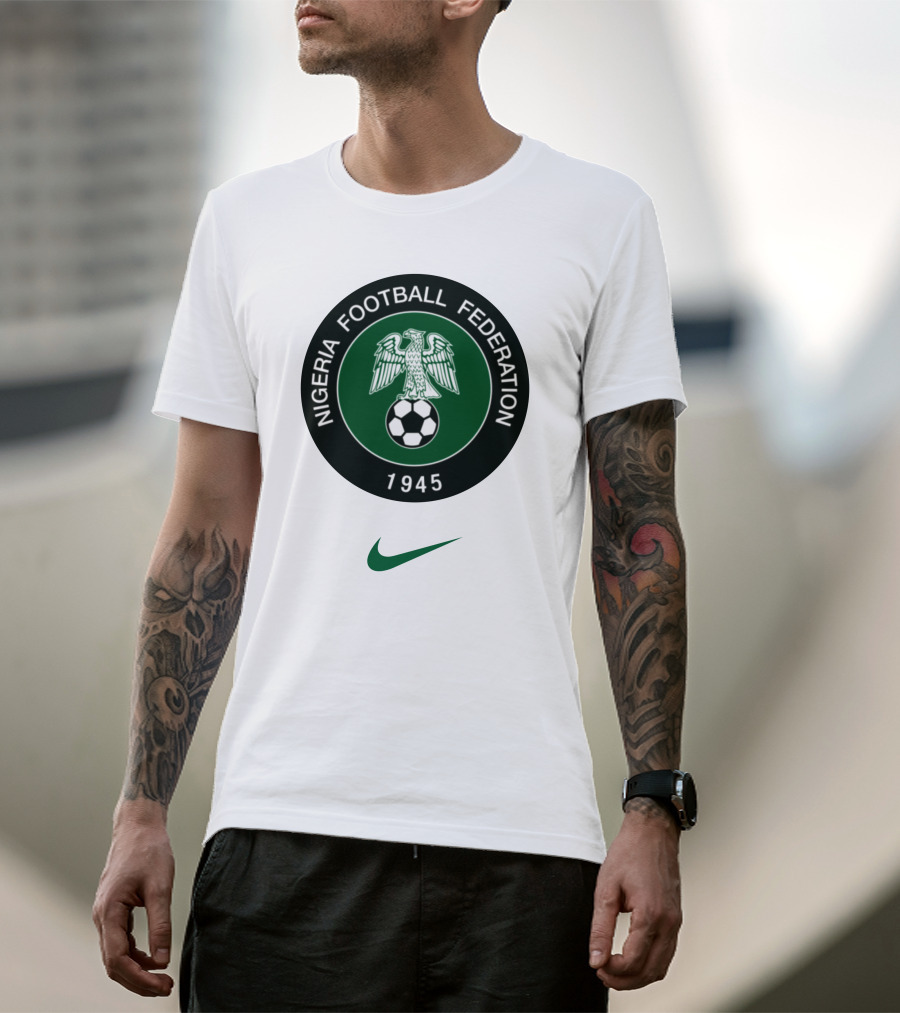 Fast Track Nigeria Football Federation 1945 Super Eagles Crest T-Shirt