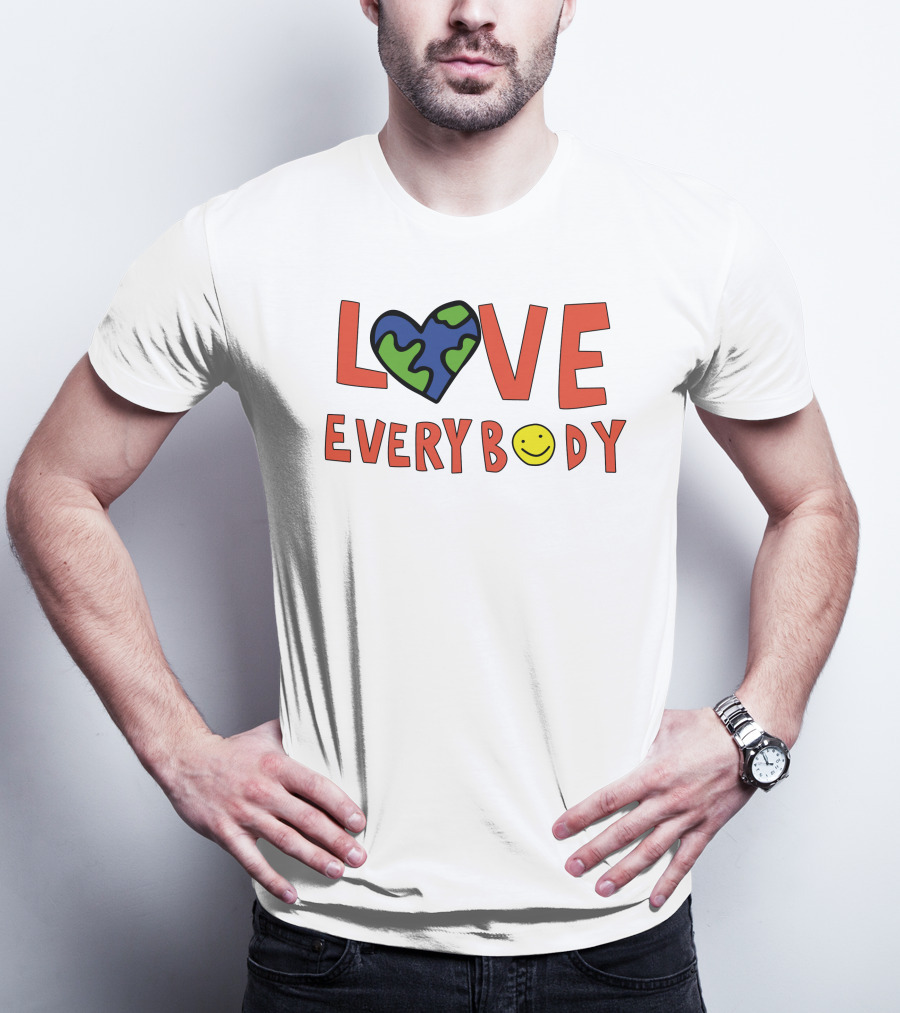 Marquez Valdes Scantling Love Everybody Heart Earth Smile Merch T-Shirt