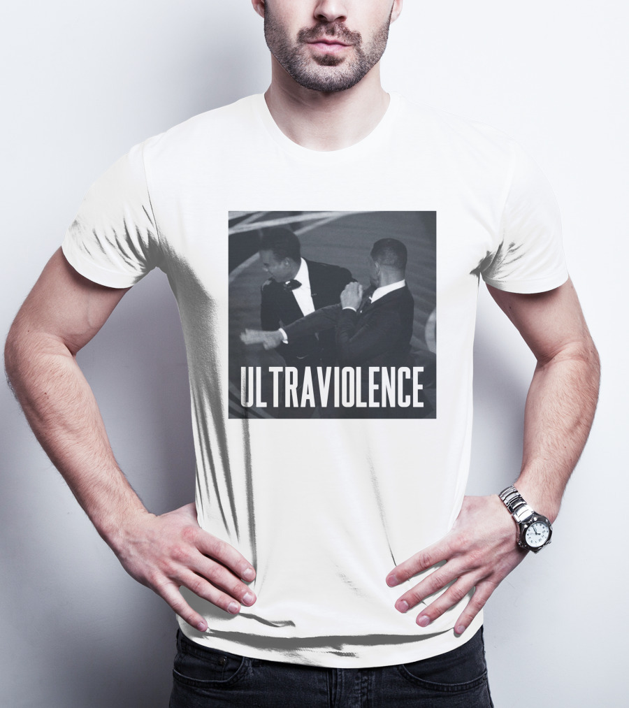 Ultraviolence He Hit Me And It Felt Like A Kiss Black And White Iconic Moment T-Shirt