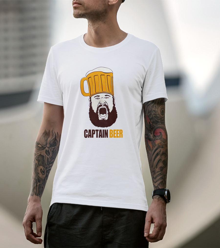 Captain Beer Dominic Grecco Bonnies Fan T-Shirt