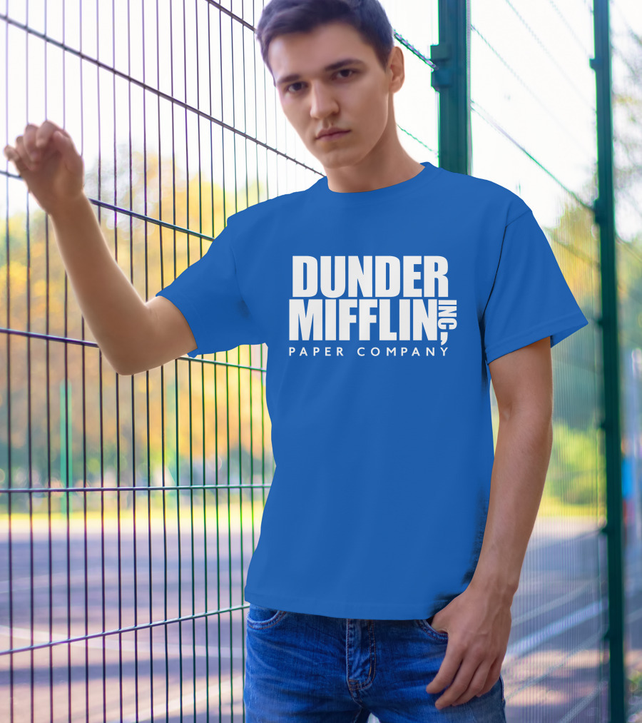 Rainnwilson Dunder Mifflin Inc Paper Company T-Shirt