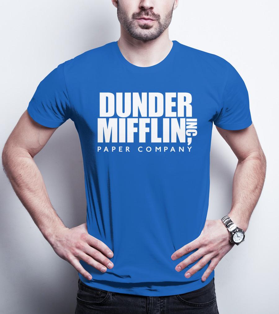 Rainnwilson Dunder Mifflin Inc Paper Company T-Shirt