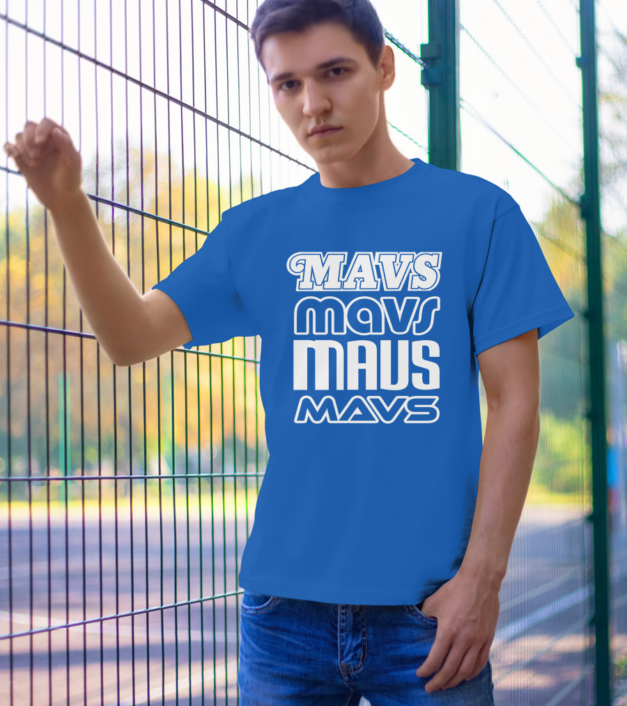 Fan Appreciation Night Mavs Mffl Brad Townsend Mavs Home Game 36 Mavs Typography T-Shirt