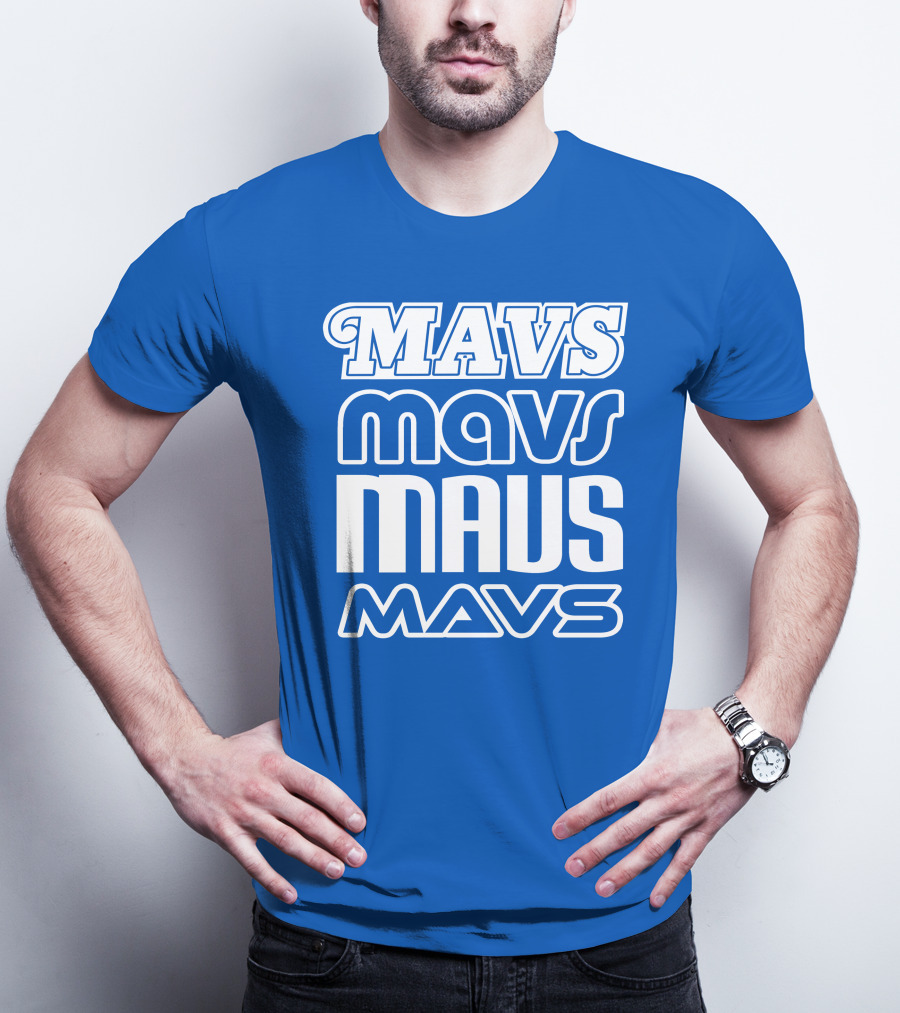 Fan Appreciation Night Mavs Mffl Brad Townsend Mavs Home Game 36 Mavs Typography T-Shirt
