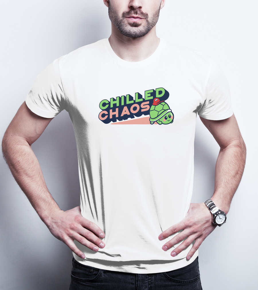 Chilledchaos Chilled Chaos Turtle Gaming Character T-Shirt