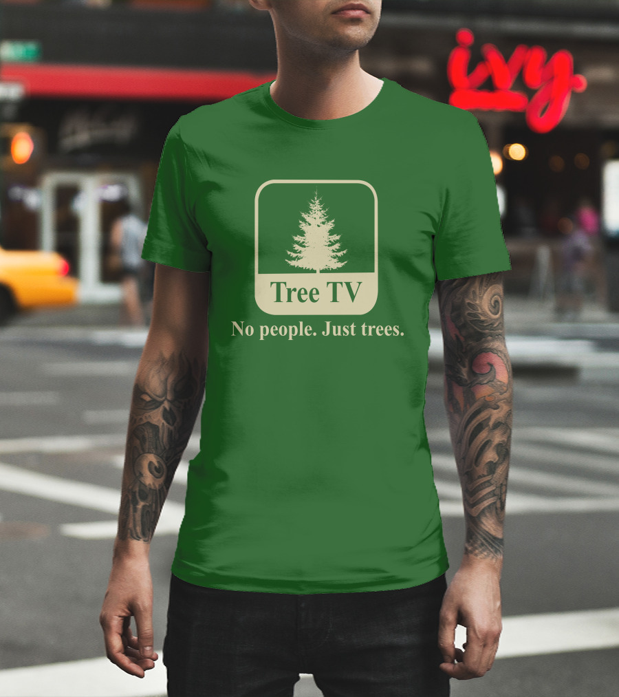 Joe Pera Tree TV No People Just Trees T-Shirt