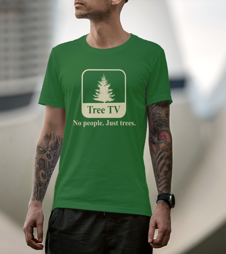 Joe Pera Tree TV No People Just Trees T-Shirt