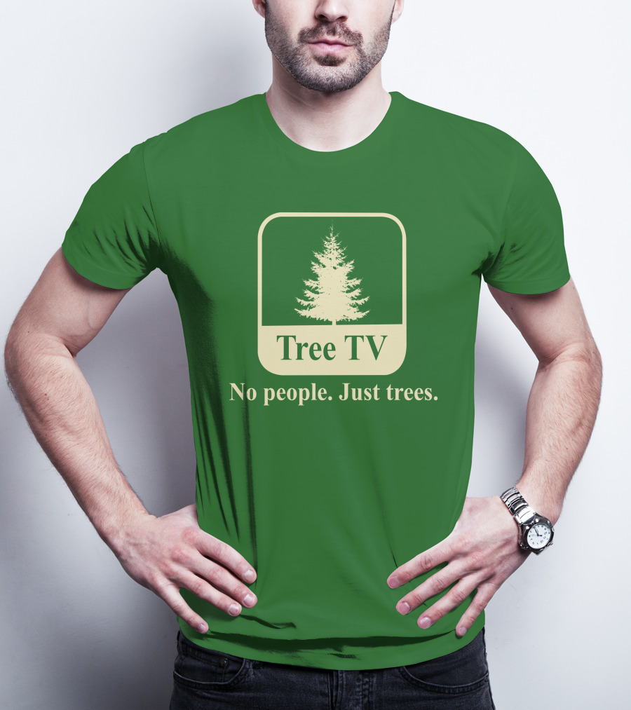 Joe Pera Tree TV No People Just Trees T-Shirt