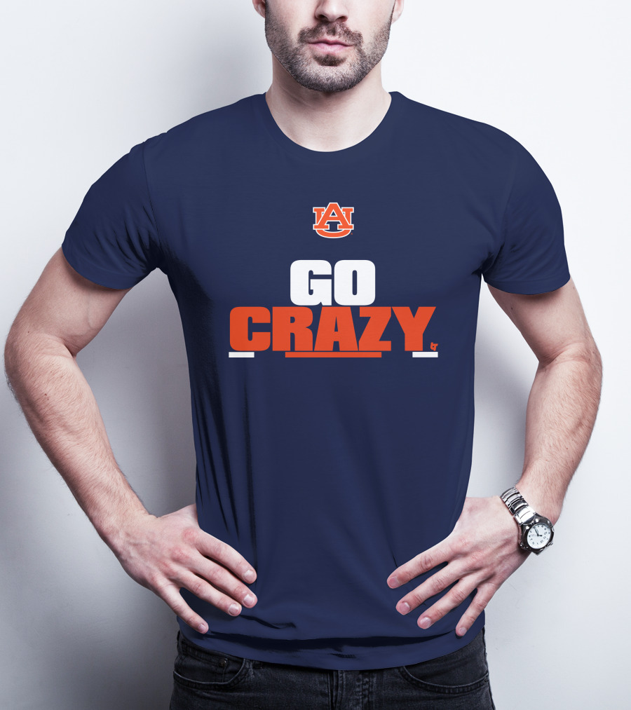 Auburn Football Go Crazy T-Shirt