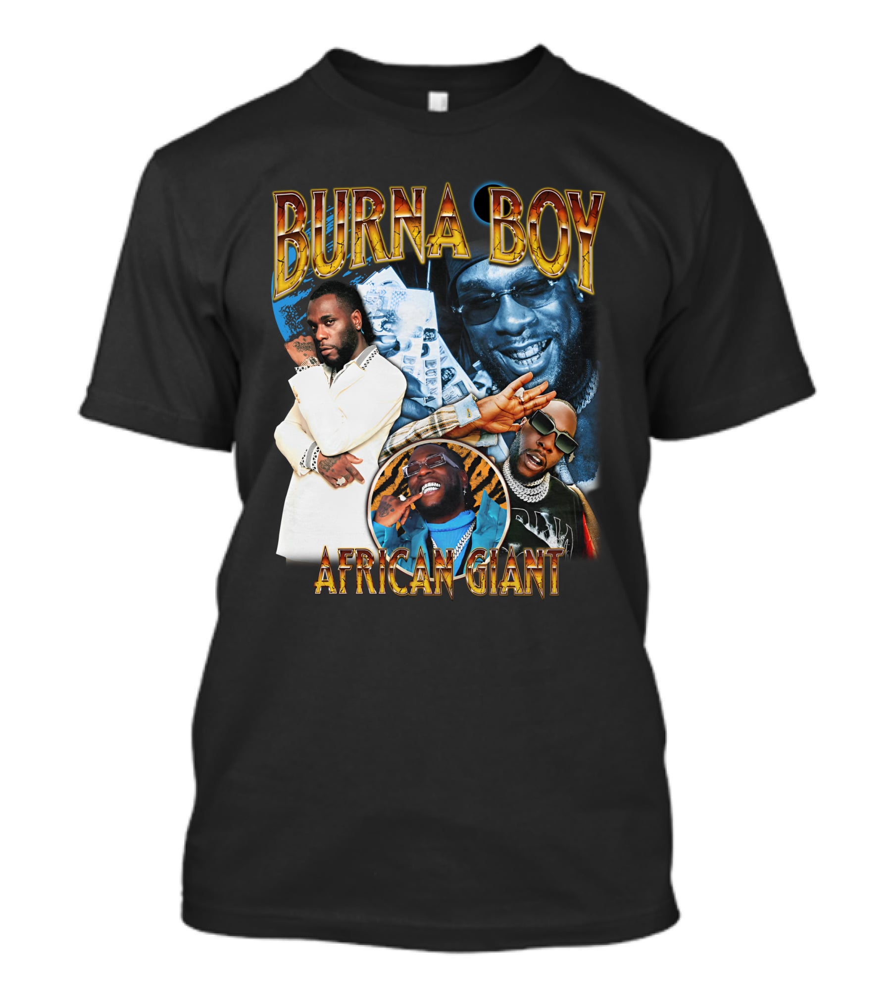 Burna Boy African Giant Sparkboyzco Merch T-Shirt