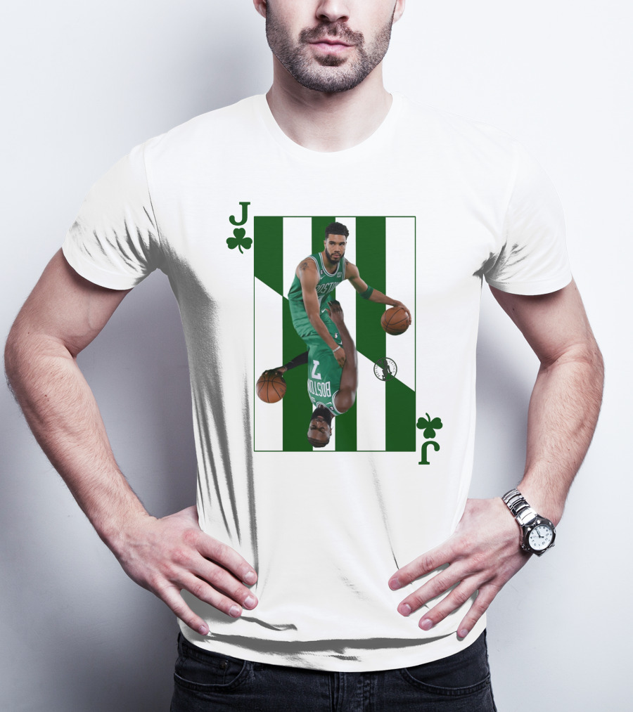 Pepito Brogdon Jays Brown Bleed Green Celtics Playing Card T-Shirt