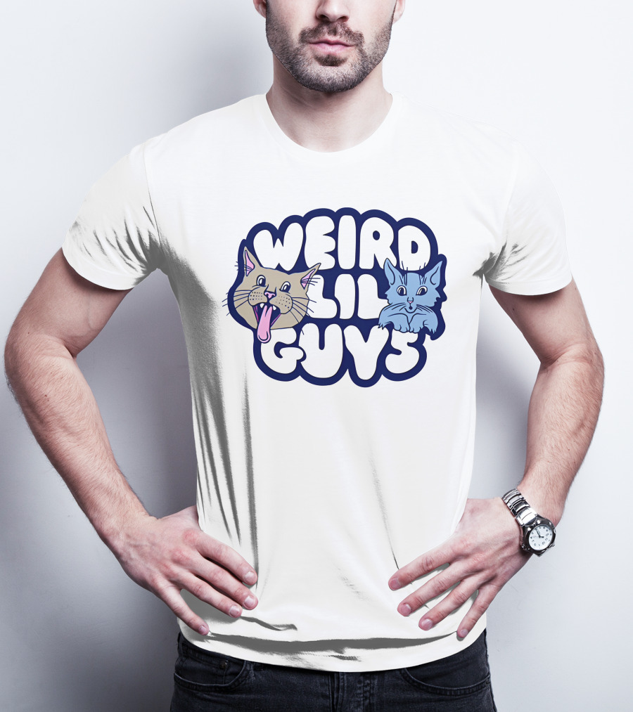 Cats Being Weird Lil Guys Weird Little Guys T-Shirt