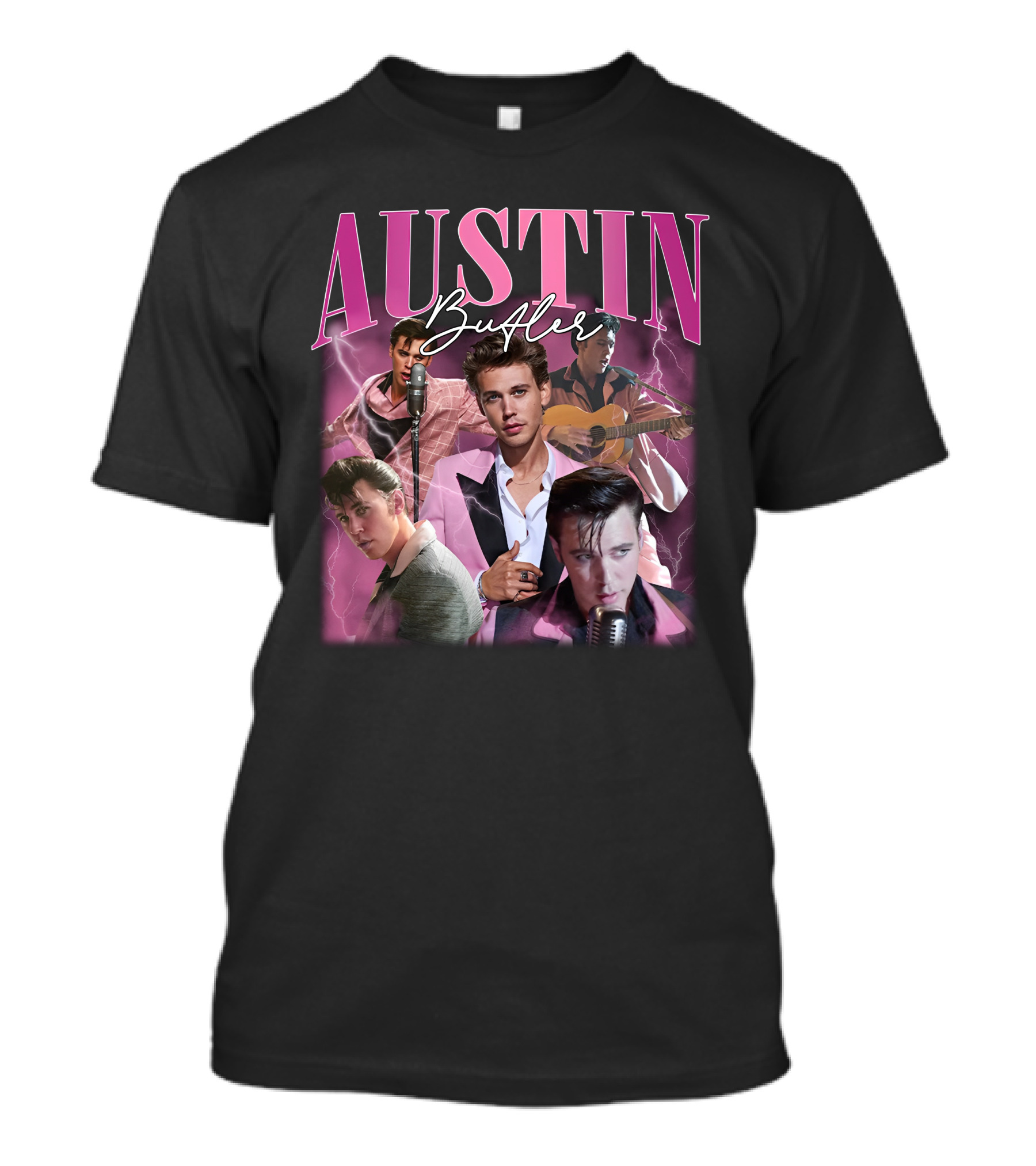 Pretty Basic Podcast Austin Butler Elvis T-Shirt