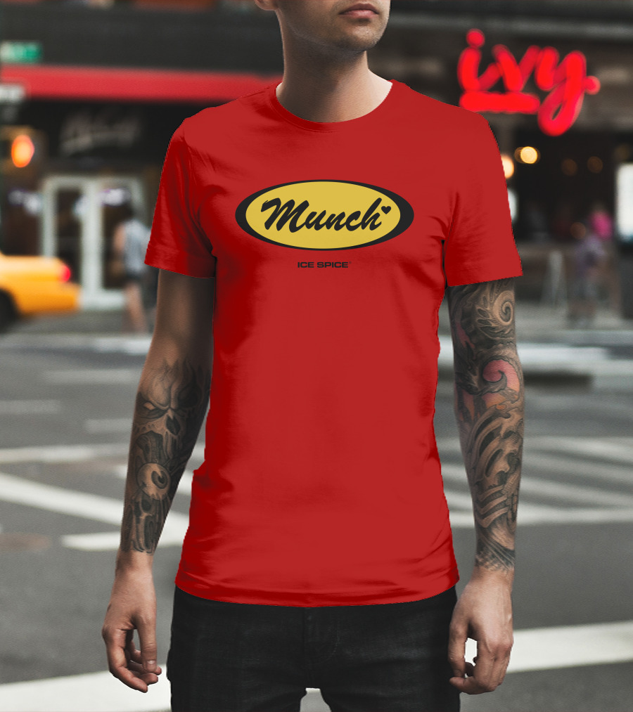 Munch Ice Spice Icespicemusic Shop T-Shirt