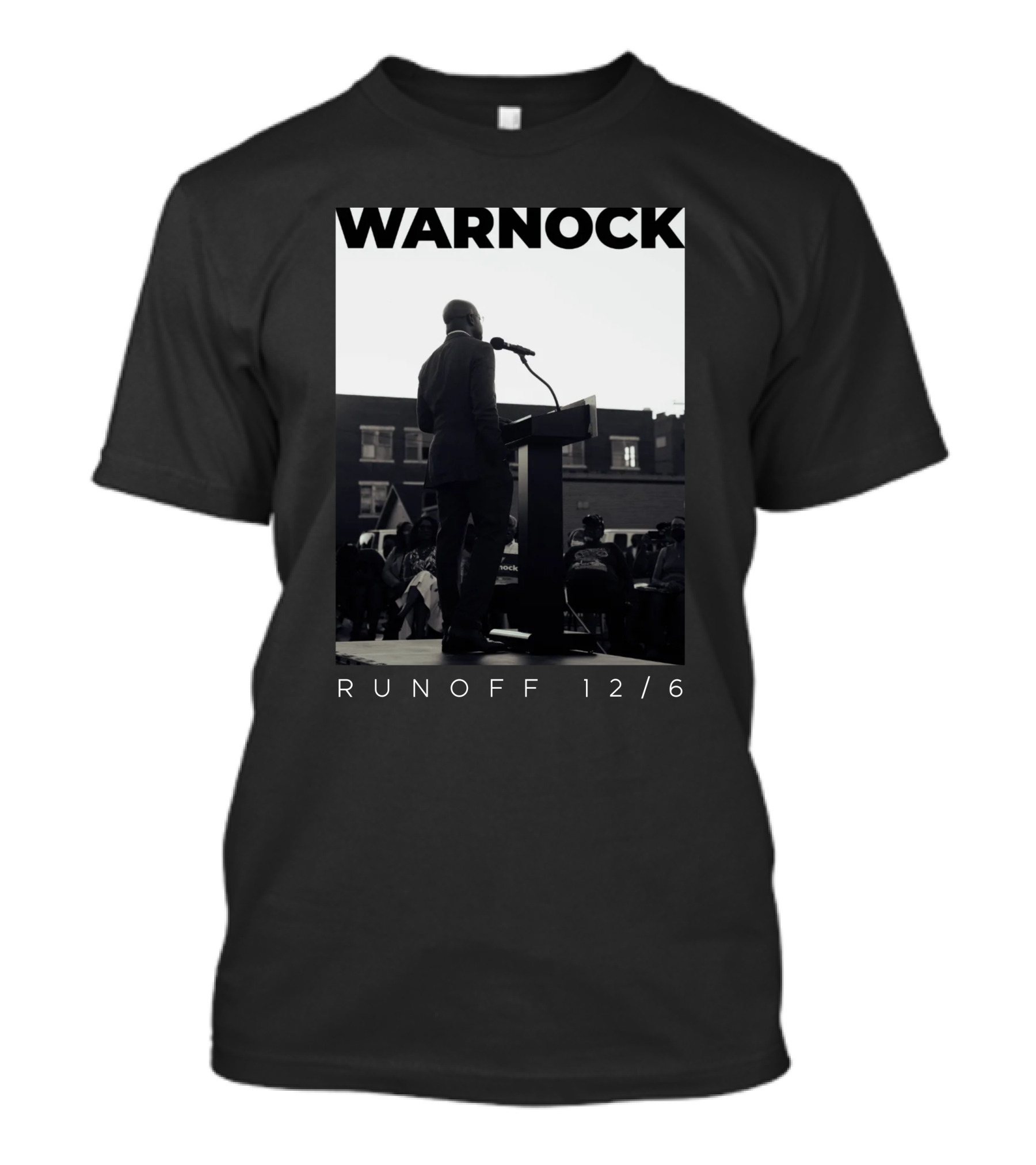 Warnock Runoff 12/6 Raphael Warnock Campaign Speech T-Shirt