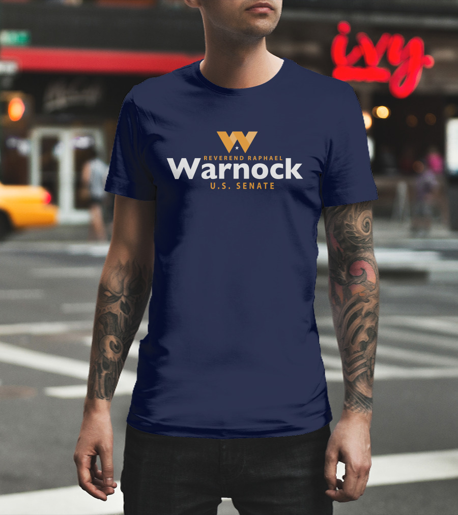 Reverend Raphael Warnock US Senate Team Warnock T-Shirt