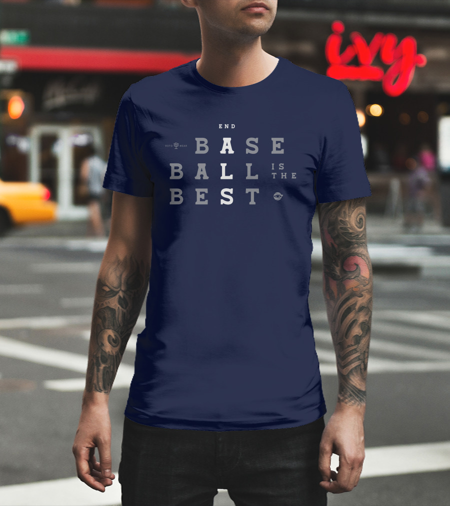 Pitchingninja End Baseball Is The Best Roto Wear T-Shirt