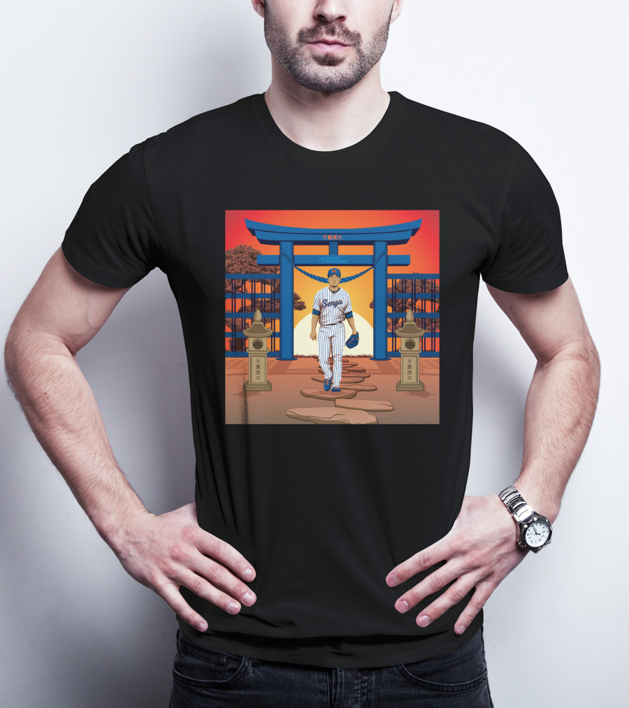 Athlete Senga Time In Traditional Gateway Setting T-Shirt